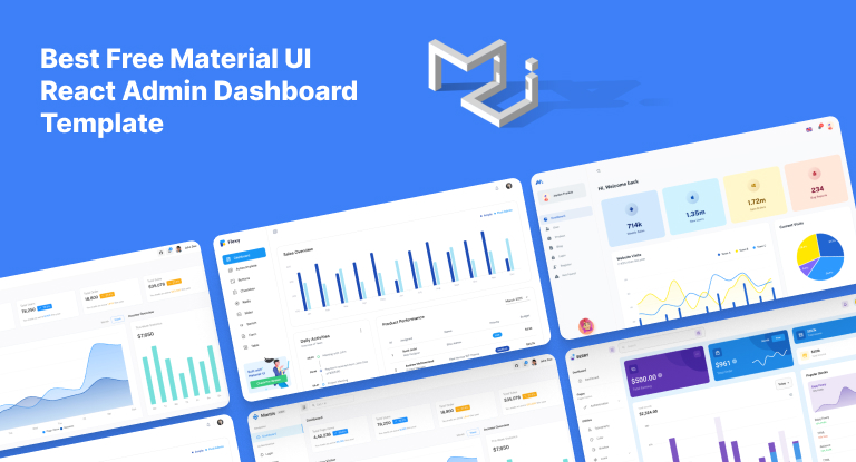 Best 5 Free Material UI React Admin Templates Ease Template