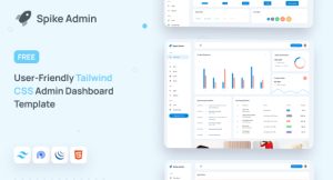 10+ Free Tailwind CSS Admin Dashboard Templates - Ease Template
